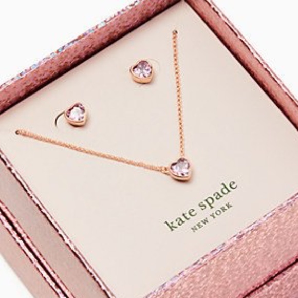 kate spade | Jewelry | Nwtkate Spaderomantic Rocks Gift Set Gift Box ...
